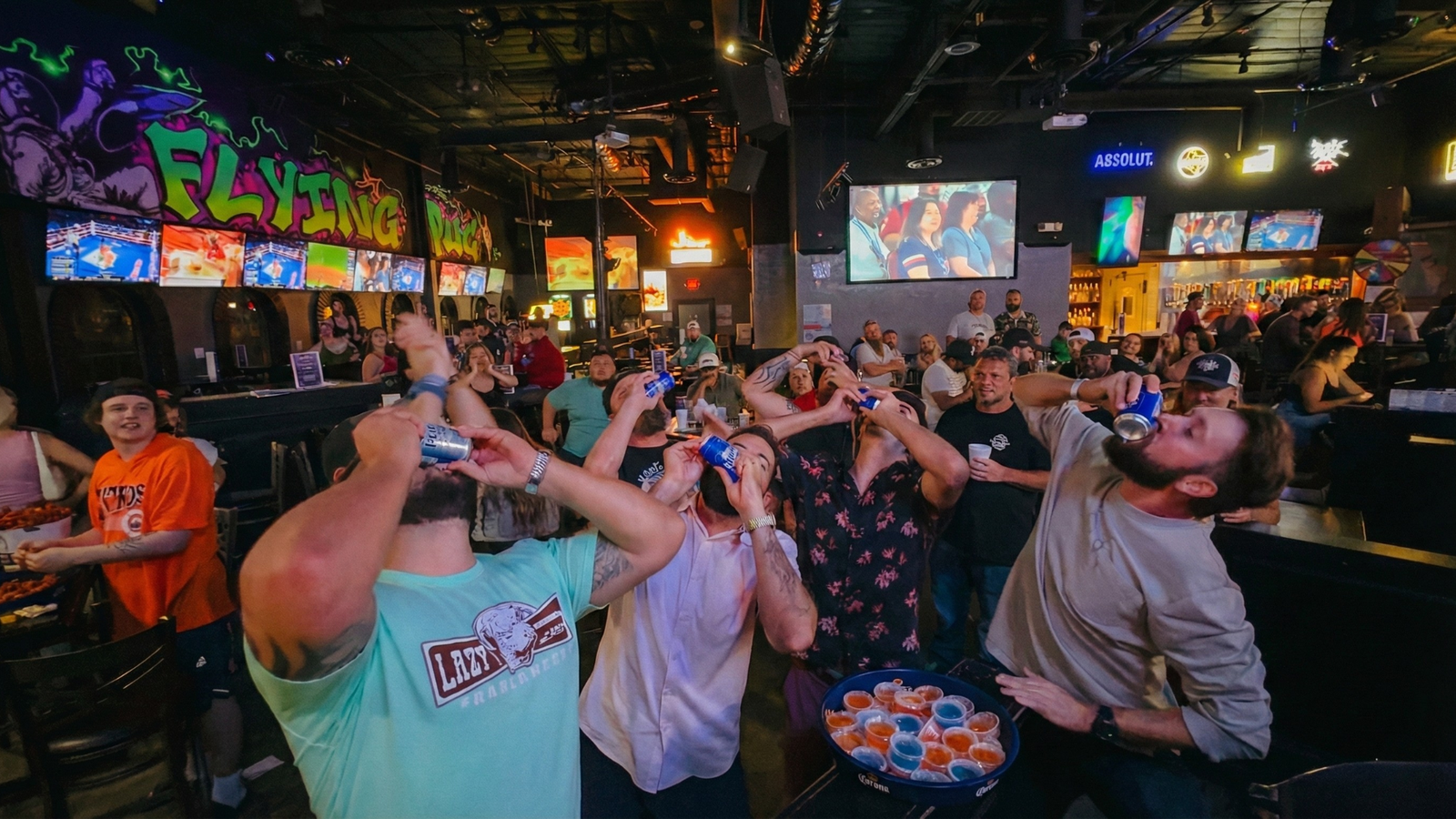 The Flying Pug Sport Bar - The Best Crawfish in Spring, TX